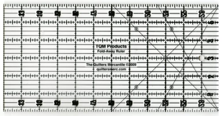 Fold Away Ruler-Tqm Products – Glory Bees Sewing Center